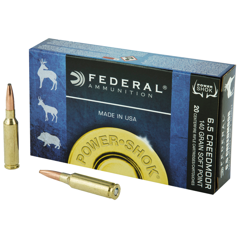 Federal Powershock 6.5 Creedmoor 140Gr Softpoint - Extreme Reloading Federal Powershock 6.5 Creedmoor 140Gr Softpoint - Extreme Reloading